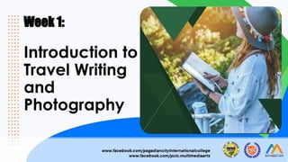 Travel Writing & Photography (Significance of Travel Writing).pptx