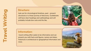 Travel Writing PPT.pdf for the IB Language and Literature | PDF