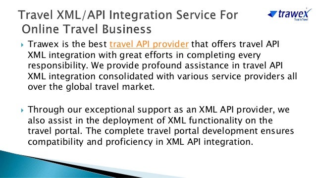 Travel XML Integration | PPTX