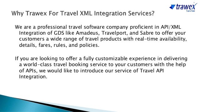 Travel XML Integration | PPTX