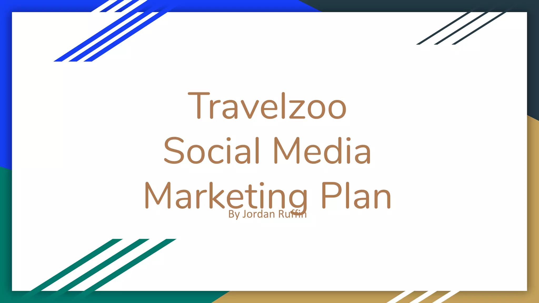 Travelzoo Social Media Marketing Plan | PDF