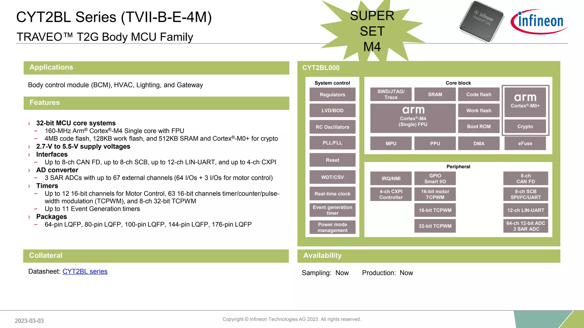 Webinar: Microcontroladores Infineon TRAVEO T2G | PDF