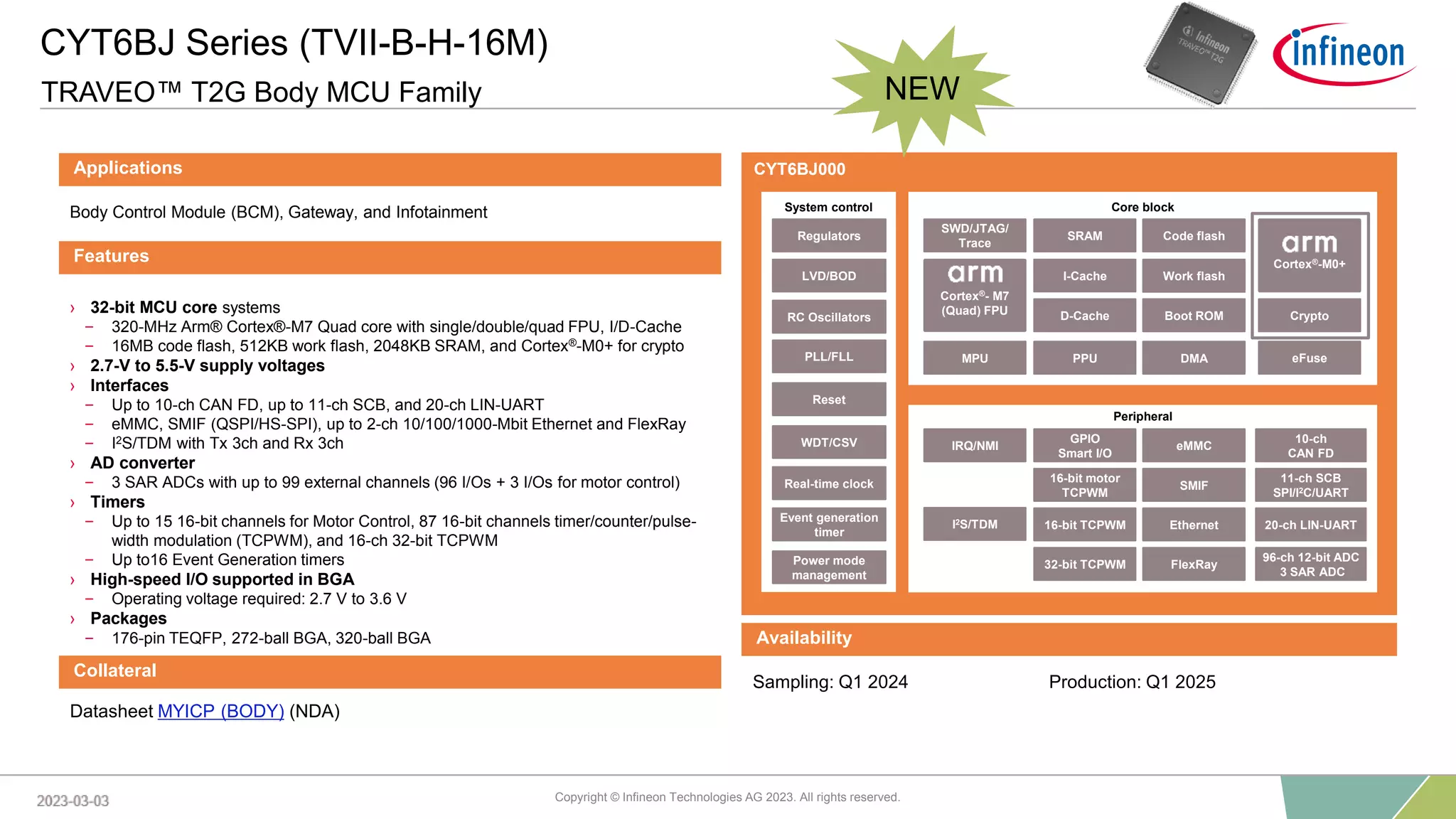 Webinar: Microcontroladores Infineon TRAVEO T2G | PDF