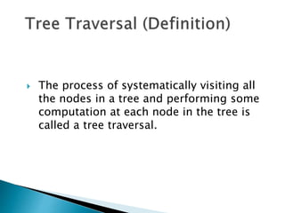 Traversals | Data Structures | PPTX