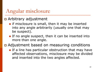 TRAVERSE in land surveying and technique | PPT