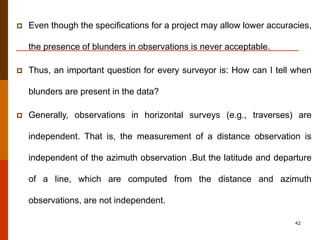 TRAVERSE in land surveying and technique | PPT