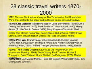 Travel writing as a skill | PPTX