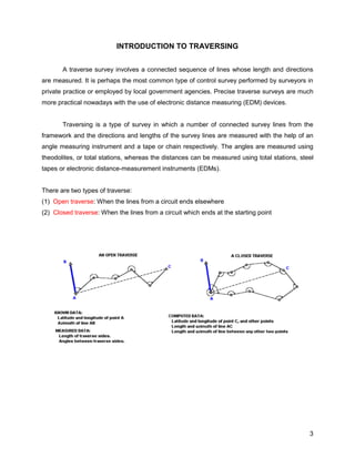 Site Surveying Traversing | PDF