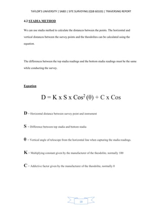 Traversing final-report | PDF