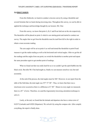 Traversing final-report | PDF