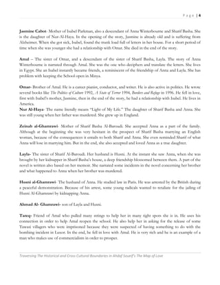 Traversing the historical and cross cultural boundaries in ahdaf souief ...