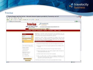 Travisa Travelocity Business Overview | PPT
