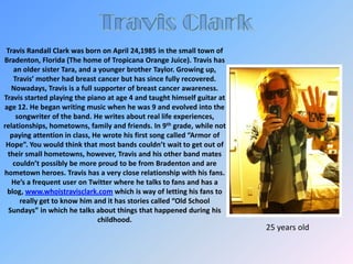 Travis clark of we the kings | PPTX