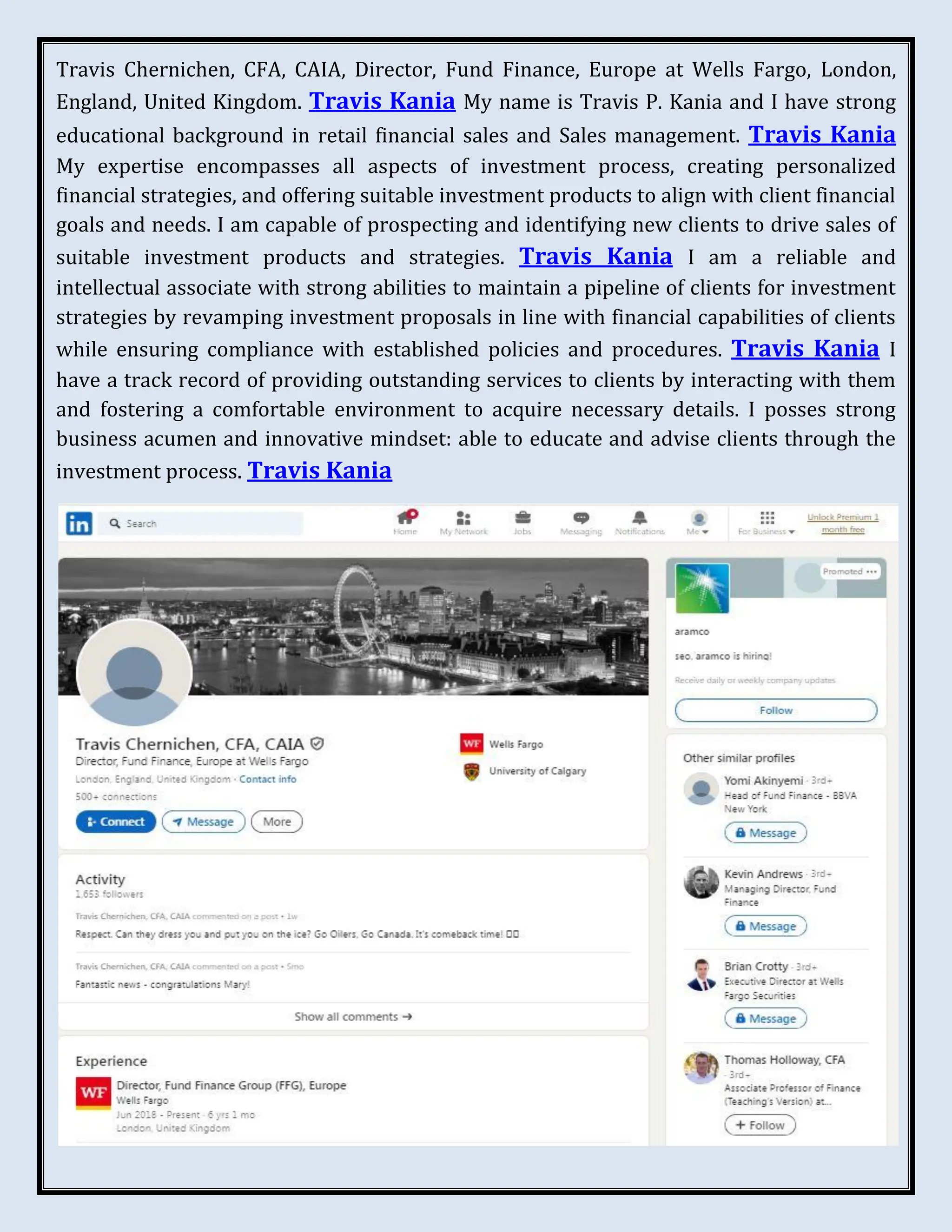 Travis Kania.pdf , Travis KaniaTravis Kania | PDF