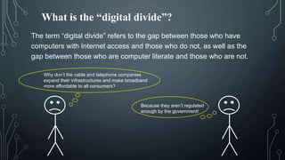 Digital Divide & Digital Inequality Presentation | PPTX