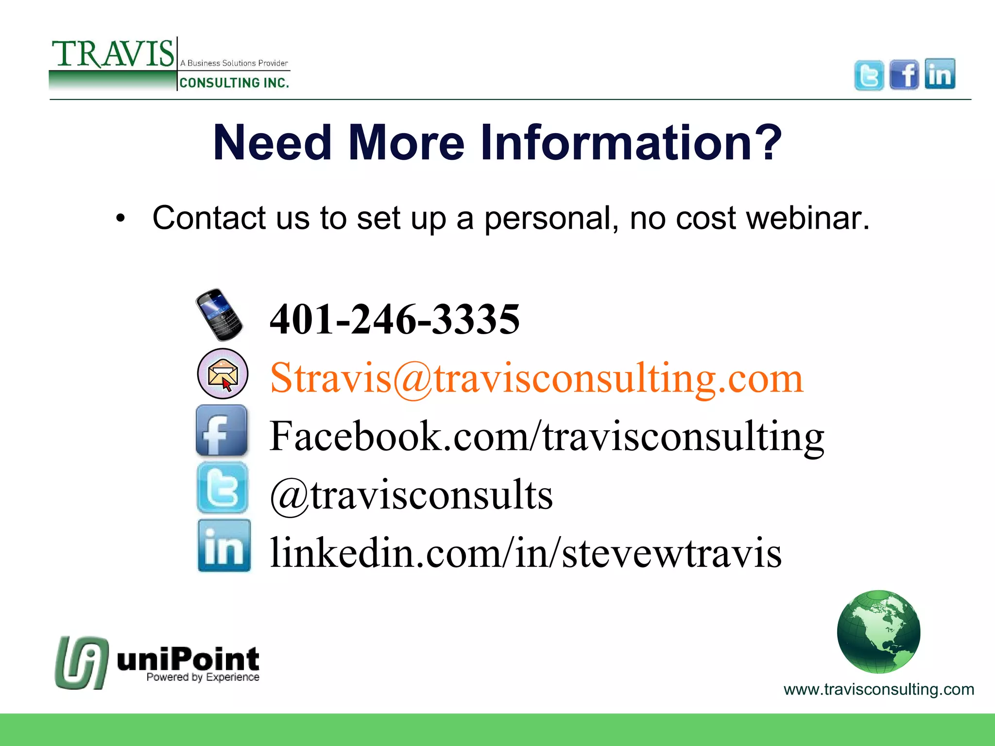 Travis uni point_2011 | PPT