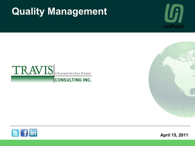 Travis uni point_2011 | PPT