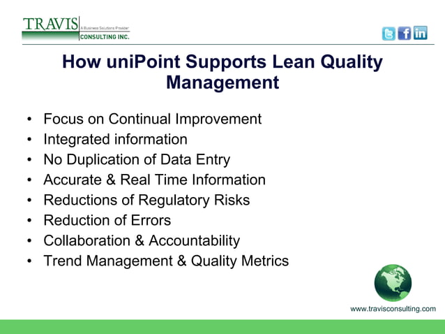 Travis uni point_2011 | PPT