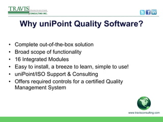 Travis uni point_2011 | PPT