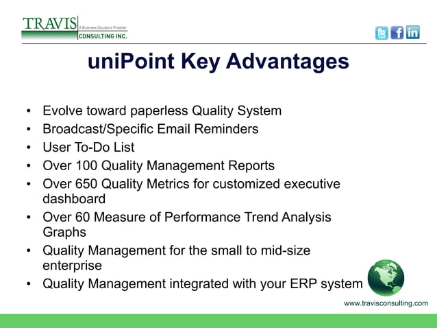 Travis uni point_2011 | PPT