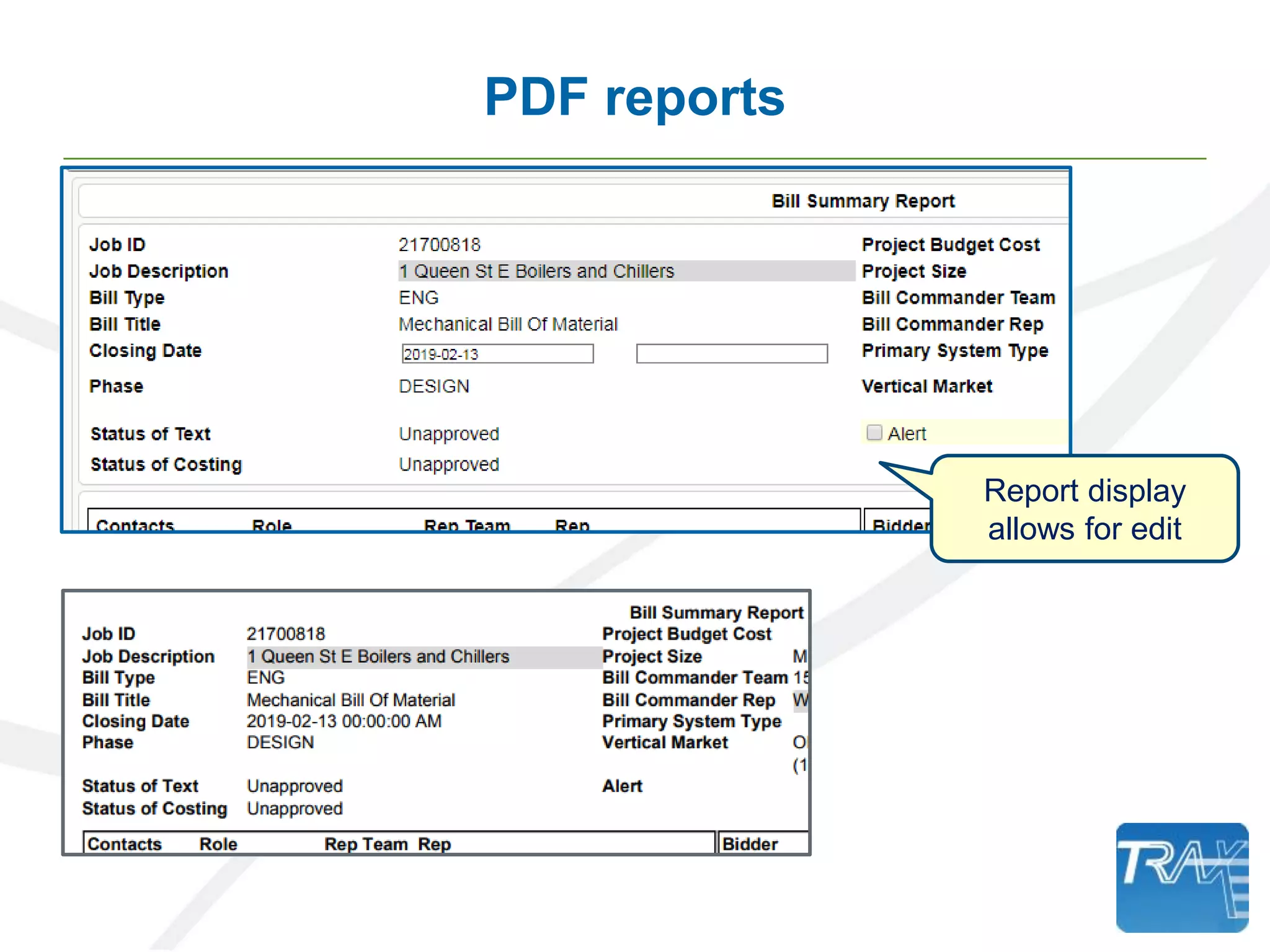 TRAX technical highlights | PDF | Computing | Technology & Computing