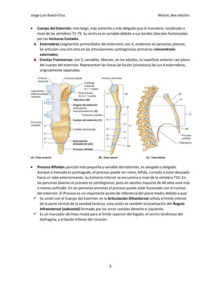 Anatomía Tórax anatomía moore8va edición.pdf