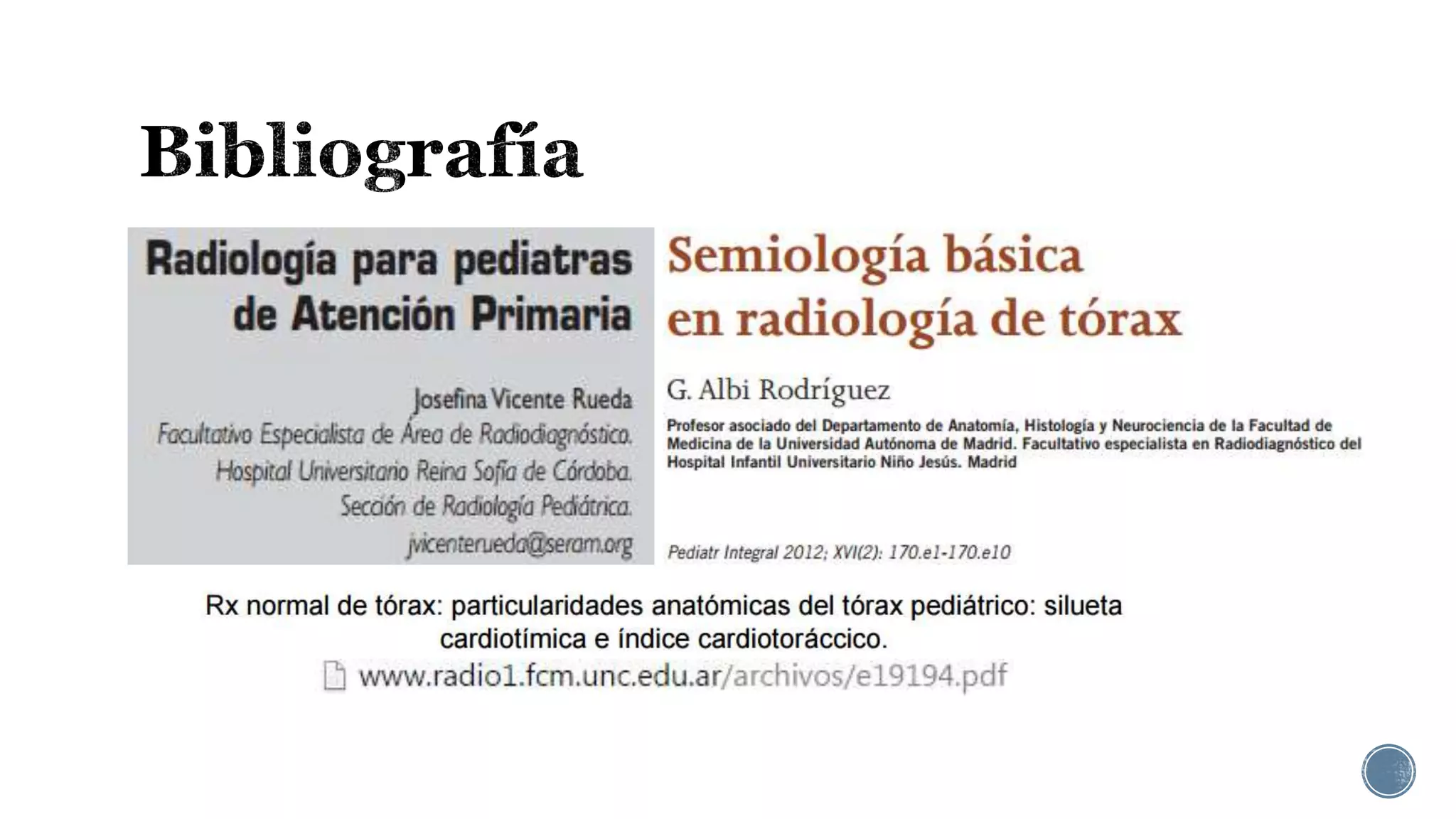 Tórax pediátrico normal rx 2015 | PPTX