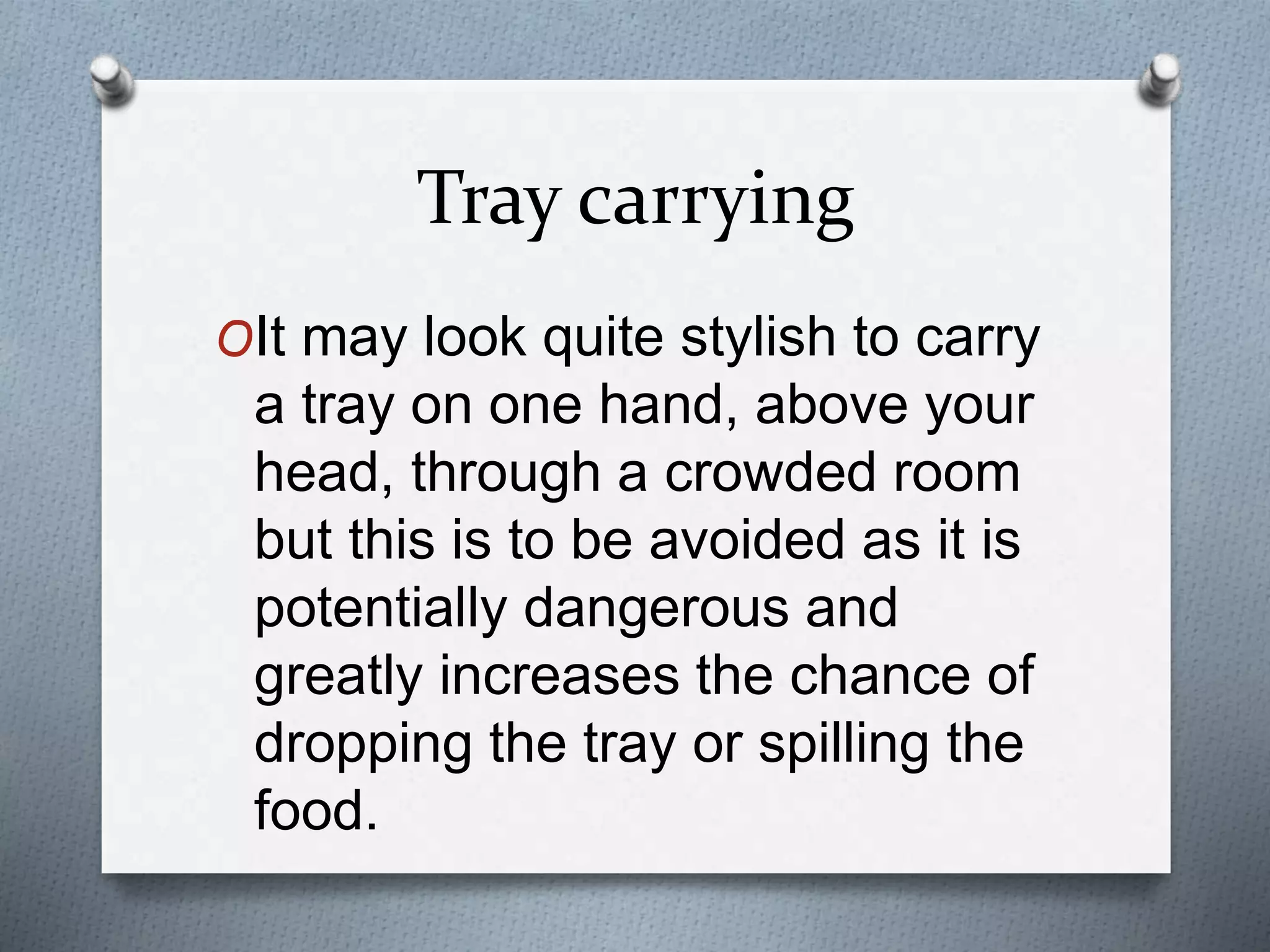 tray and plate carrying.pptx