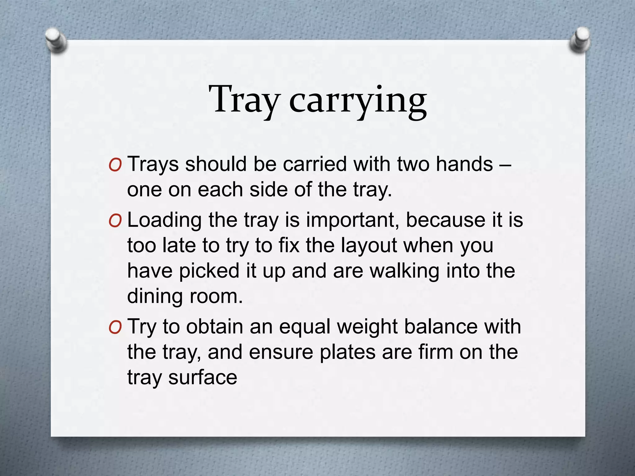 tray and plate carrying.pptx