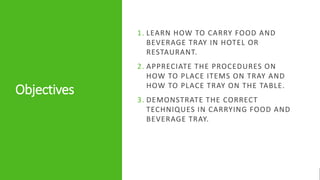 Tray and plate carrying techniques.pptx
