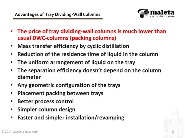 Tray Dividing Wall Columns | PDF