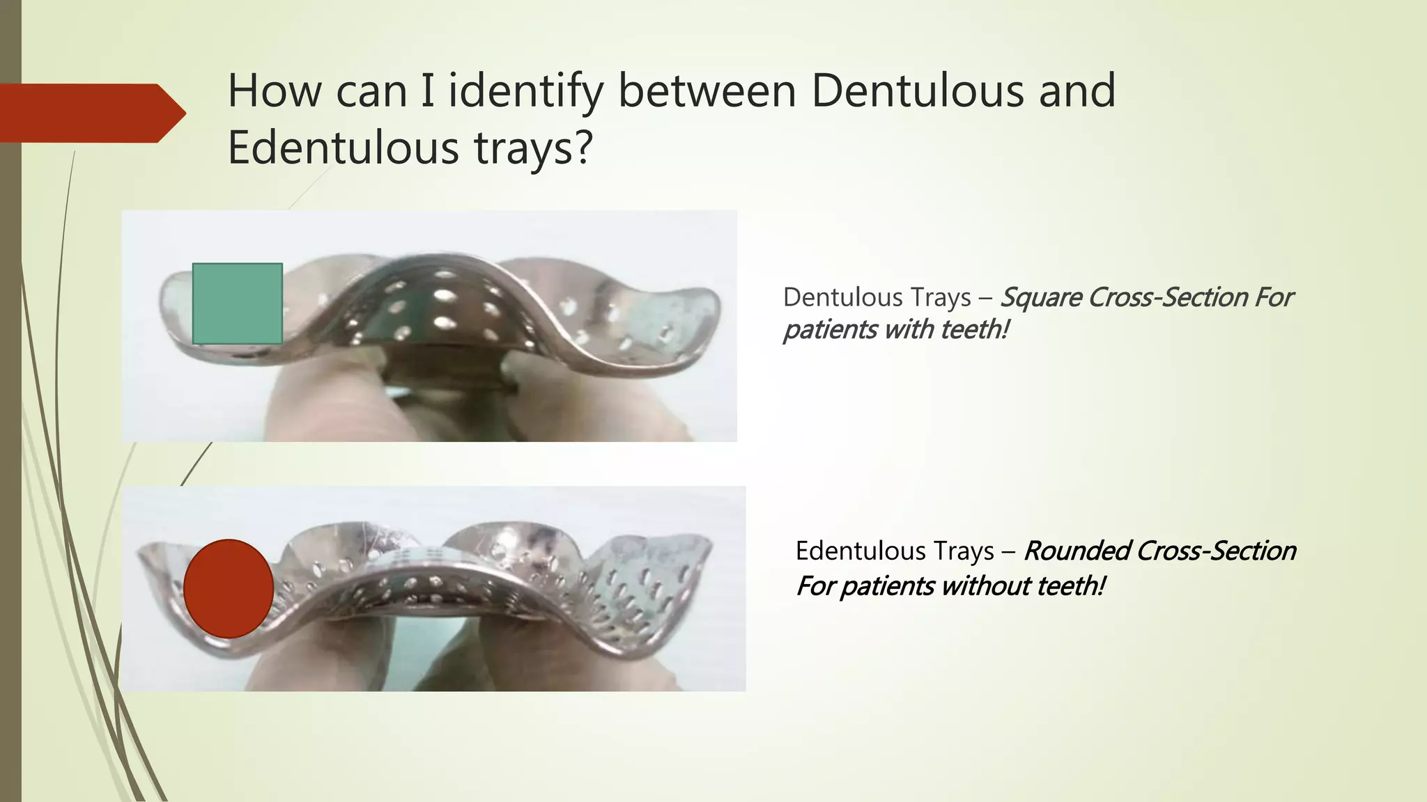 Beginner Guide to Impression Trays in Dentistry | PPTX