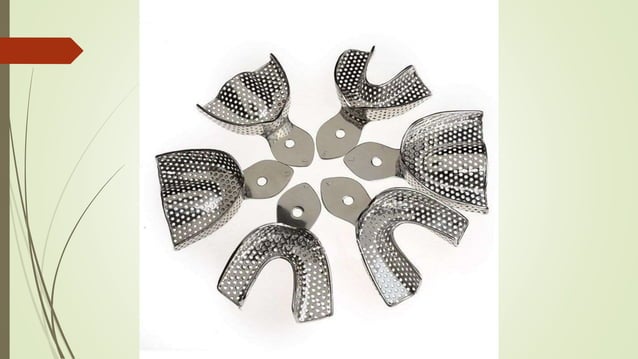 Beginner Guide to Impression Trays in Dentistry | PPTX | Oral care ...