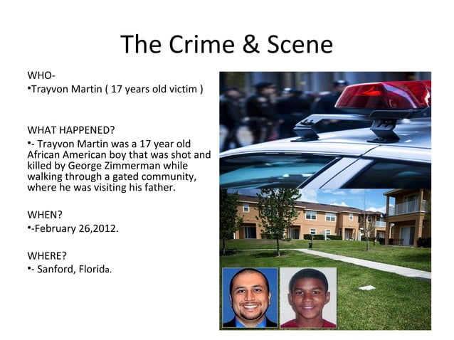 Trayvon martin case1 | PPT