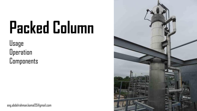 Tray vs packed column | PDF