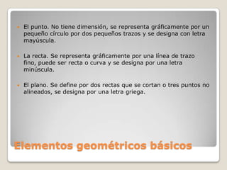 Trazados geométricos básicos | PPTX