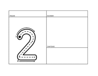 trazados de numeros hasta el 12, metodo copisi | DOCX
