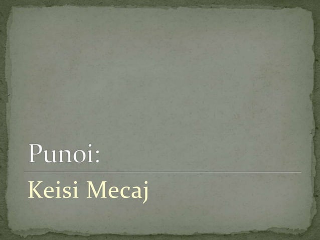 Trazhgimia kulturore e ne trevat shqiptare | PPTX