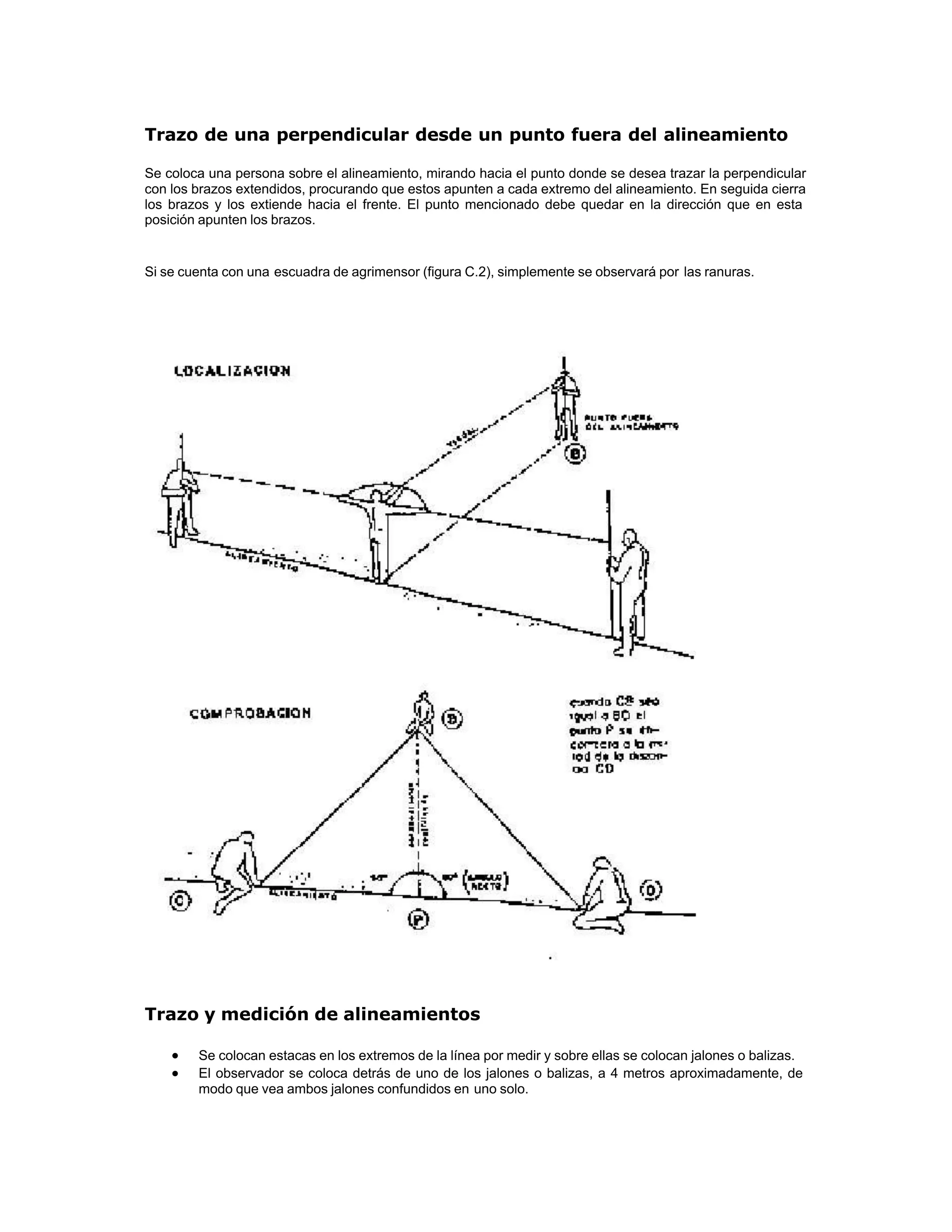 Trazo de perpendiculares y paralelas | PDF