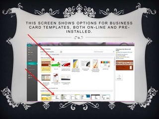 Free Publisher Business Card Templates