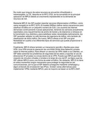 DOCUMENTO MPLS | DOCX