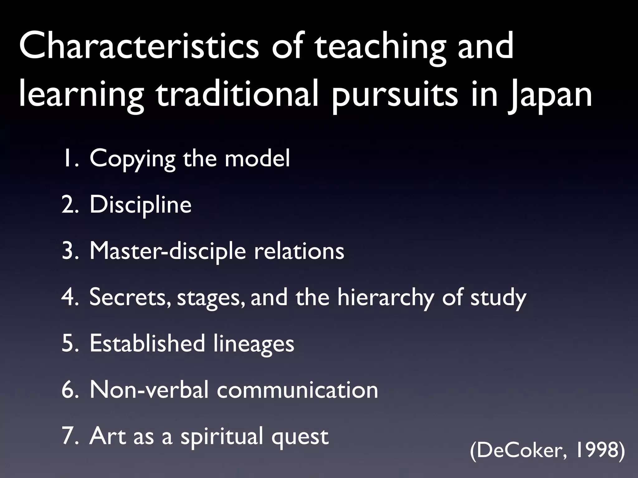 Shoshinsha to Shihan: The community of practice in a Japanese martial ...