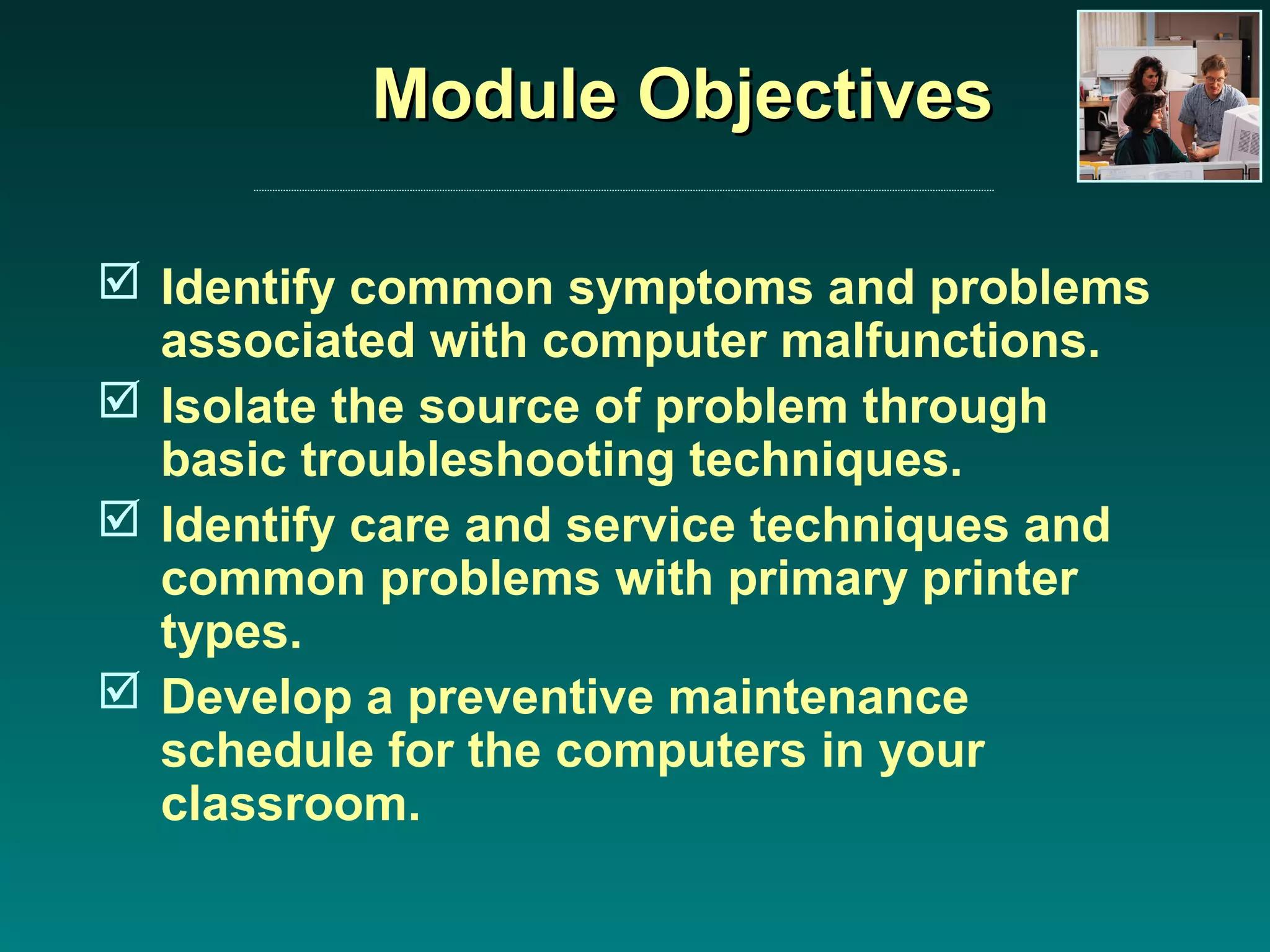 Troubleshooting | PPT | Computer Peripherals | Computing