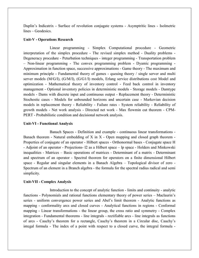 TRB PG Maths Syllabus - Sura Books | PDF | Geography | Science