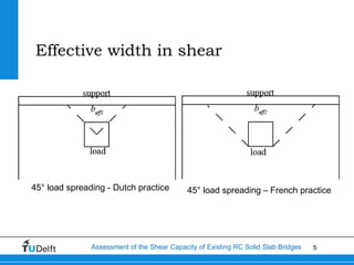 Assessment of the Shear Capacity of Existing Reinforced Concrete Solid ...