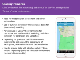 Emergency response behaviour data collection issue | PPT