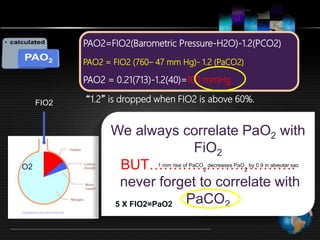 arteial blood gas analysis 2019 | PPT
