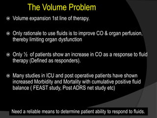 Hypotension management in ICU, volume vessel or pump? | PPTX