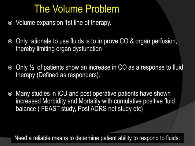 Hypotension management in ICU, volume vessel or pump? | PPTX