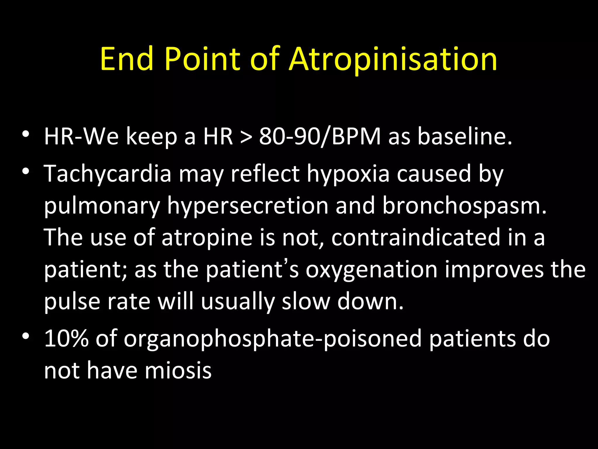 organophosphorous poisoning management in ICU | PPT